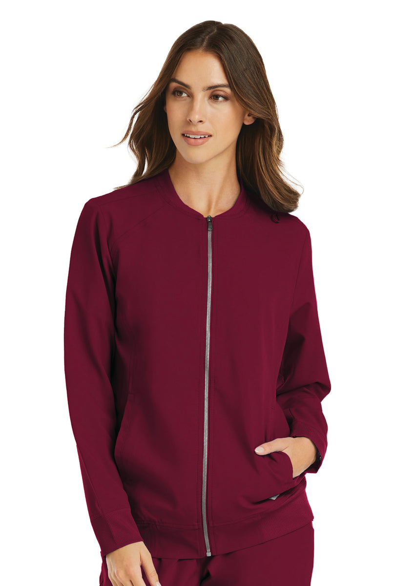 De Anza - 5061 Zip-Up Bomber Jacket Momentum – ScrubLyfe Uniforms