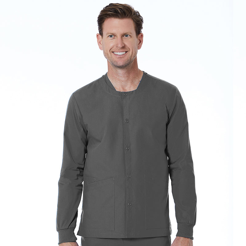 JVS- 8716 Unisex Snap Jacket - Red Panda – ScrubLyfe Uniforms