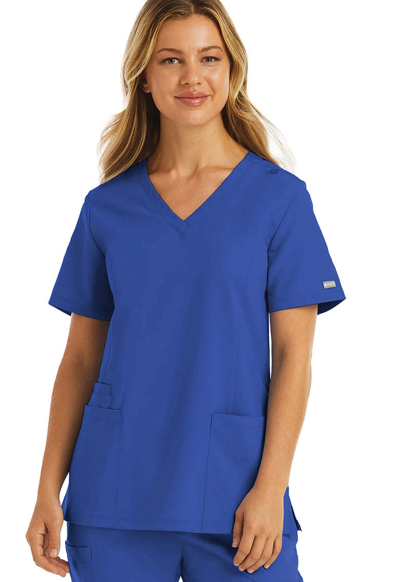 Kaiser 5001 Double V-Neck Top - Momentum – ScrubLyfe Uniforms