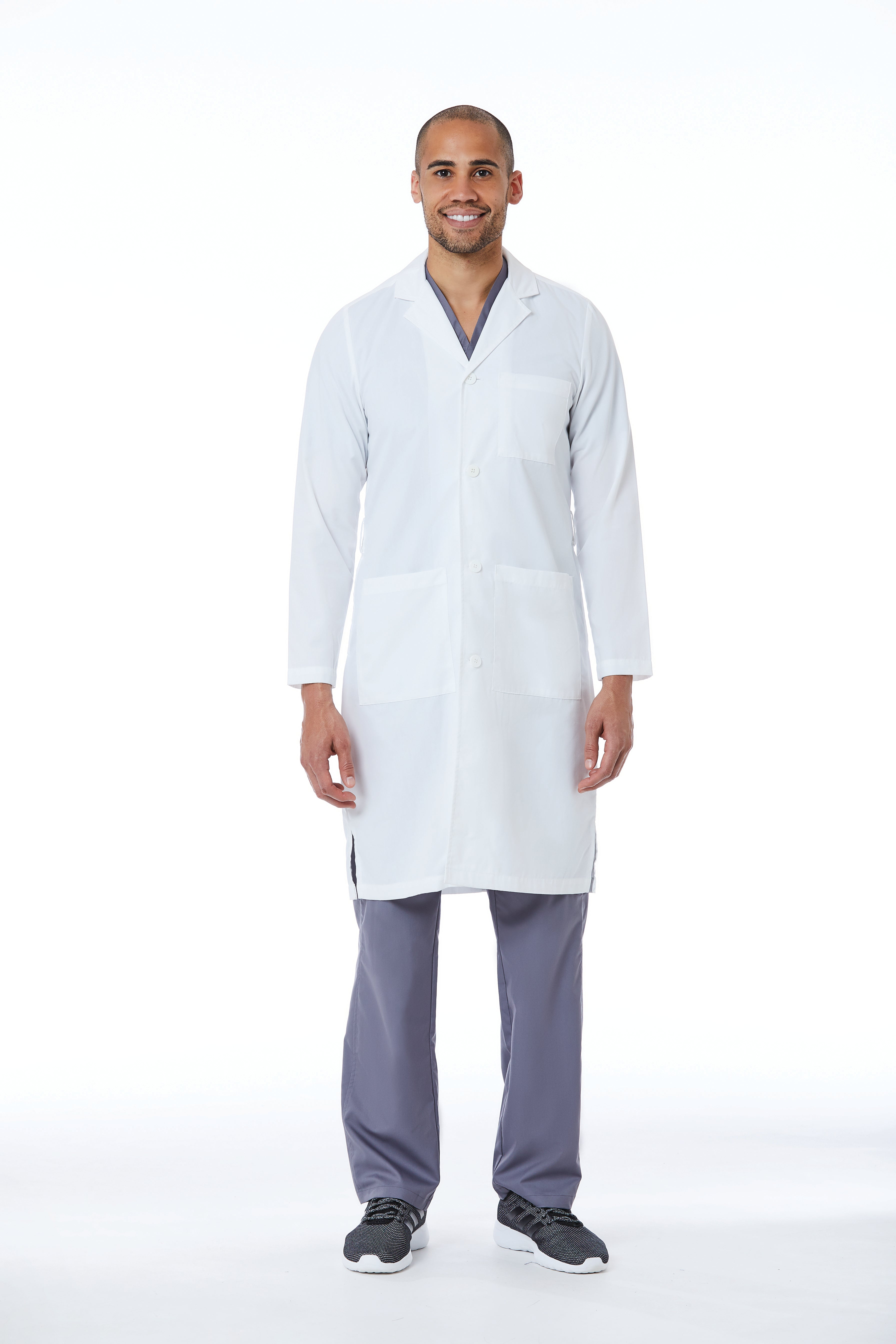 Kaiser Nuc Med - 7256 RED PANDA LAB COAT - Men's Long Lab Coat- Maevn ...
